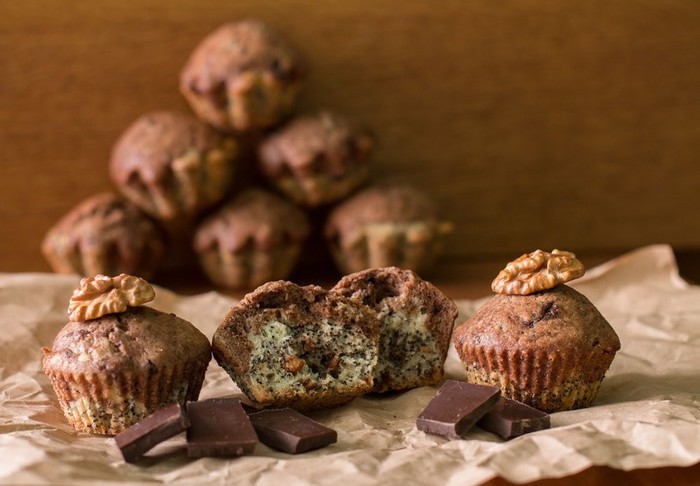 Makové muffiny :: Udelamsitosama